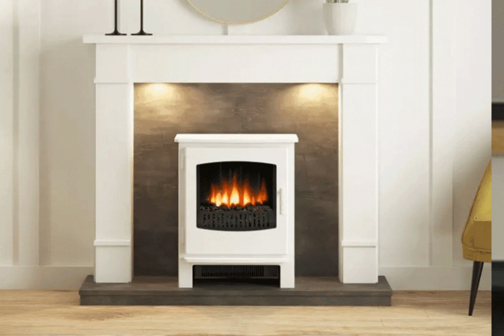 Flare Collection By Be Modern Cheshire Inglenook Suite - Electric Fires ...